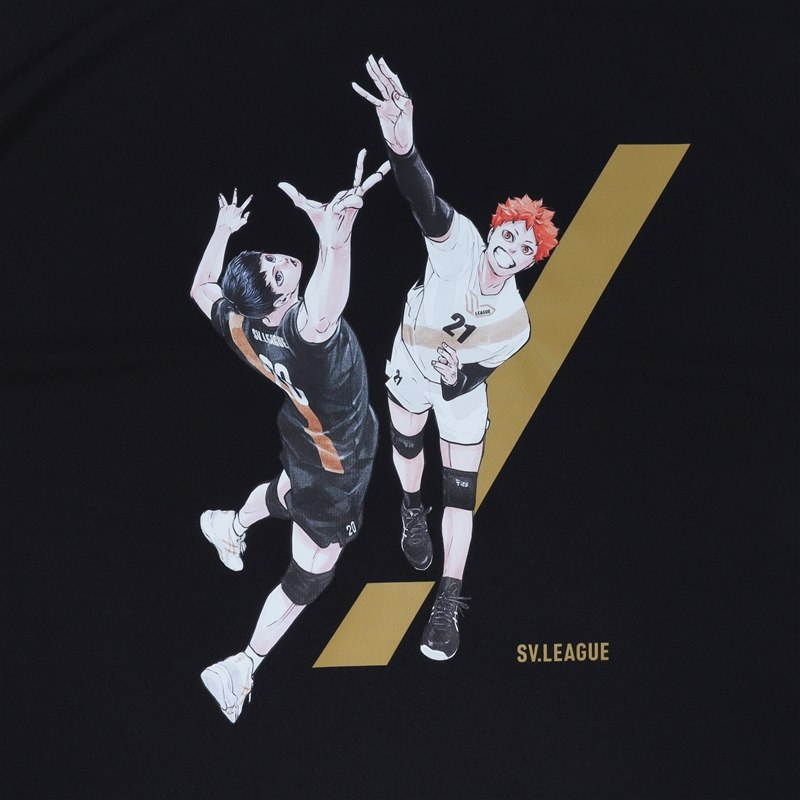 『ハイキュー！！』Tシャツ Mサイズ ＜SVリーグ＞ BE2(Mサイズ): 衣類/衣料品|集英社ジャンプキャラクターズストア