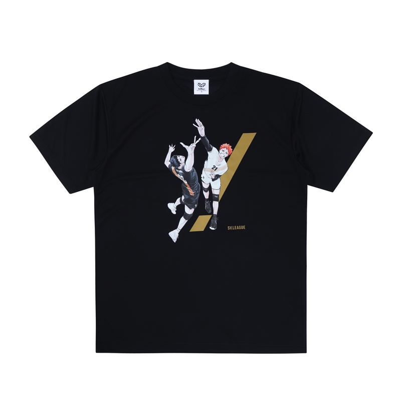 『ハイキュー！！』Tシャツ Mサイズ ＜SVリーグ＞ BE2(Mサイズ): 衣類/衣料品|集英社ジャンプキャラクターズストア